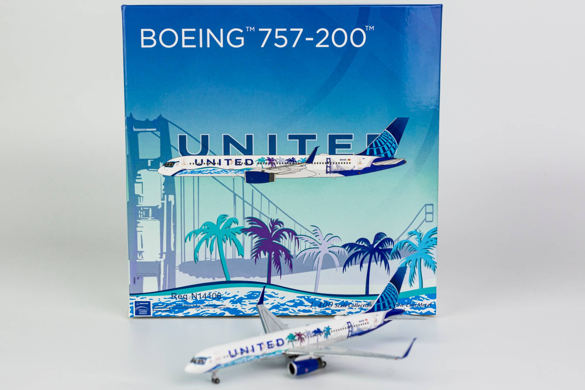 NG Models 1:400 United Airlines Boeing 757-200 w/ Winglets NG53151 | MADb