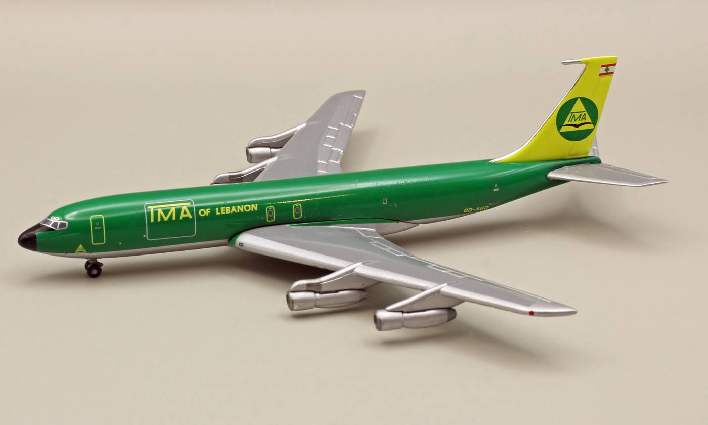 Phoenix Models 1:400 Trans Mediterranean Airlines Boeing 707-320C ...