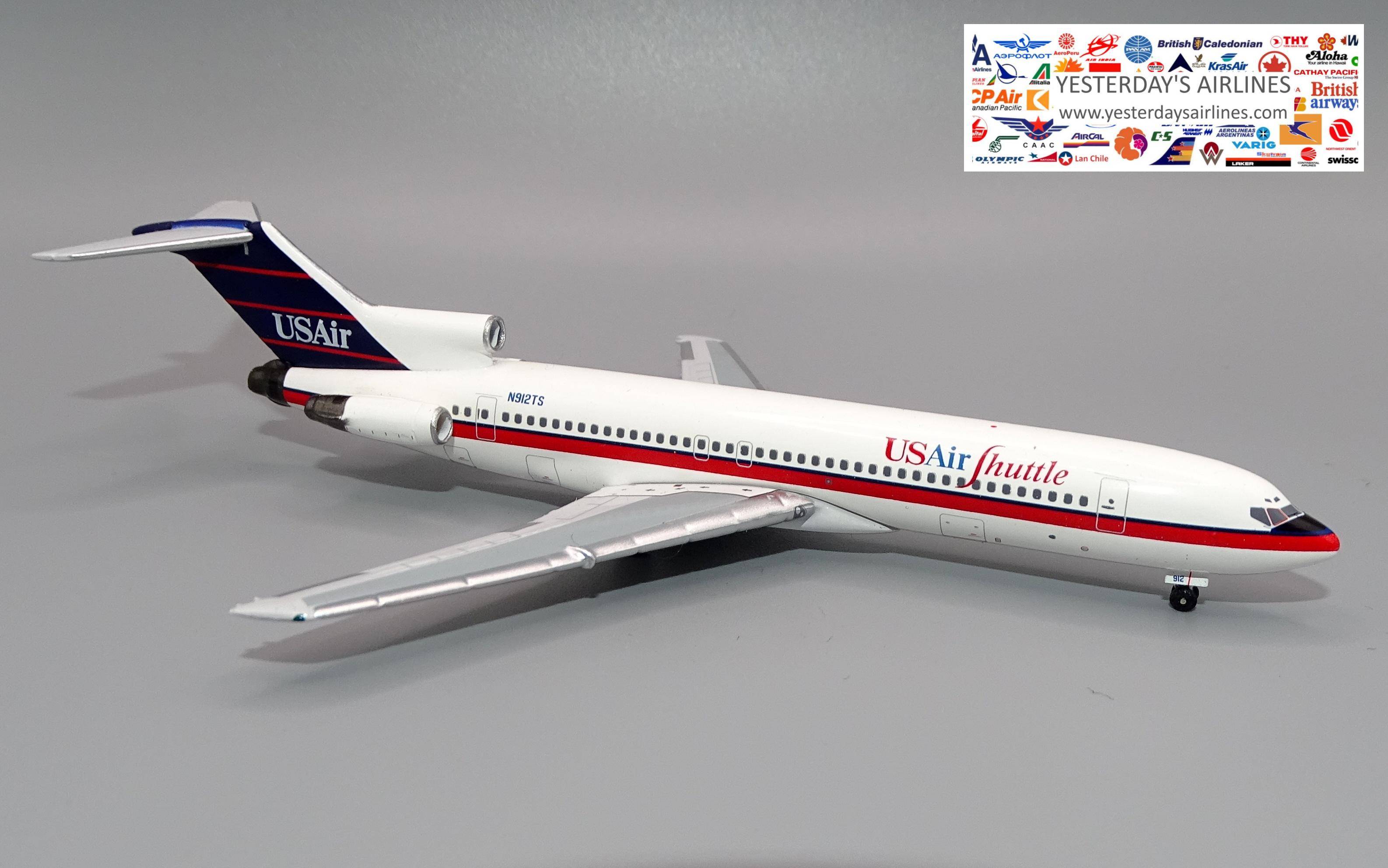 Aeroclassics 1:400 USAir Boeing 727-200 ACN769US | MADb