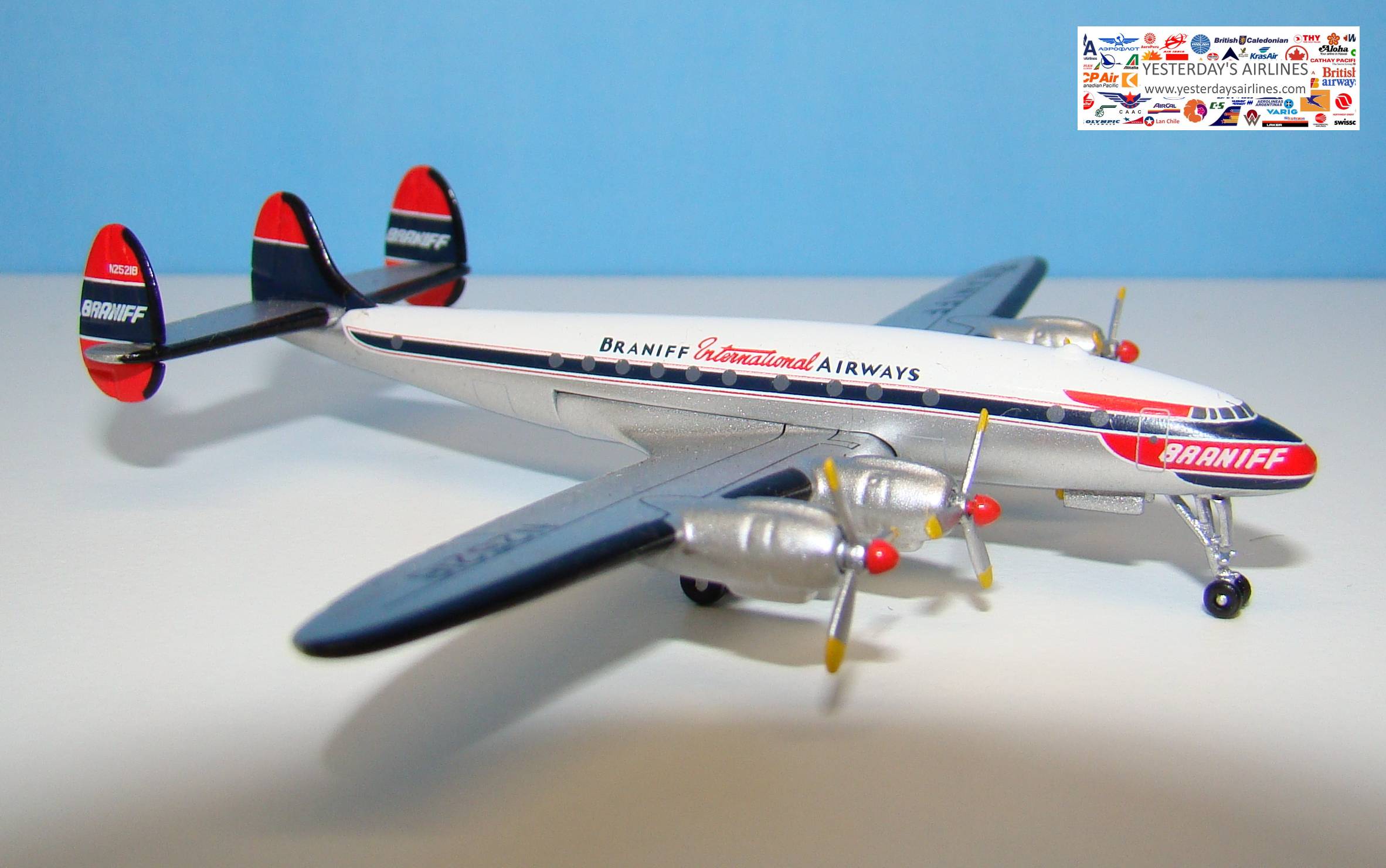 Aeroclassics 1:400 Braniff International Airways Lockheed L-049 ...