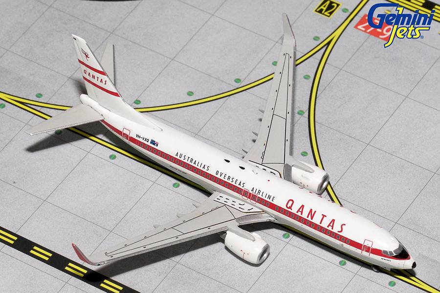 GeminiJets 1:400 Qantas Airways Boeing 737-800 w/ Winglets GJQFA1556 | MADb