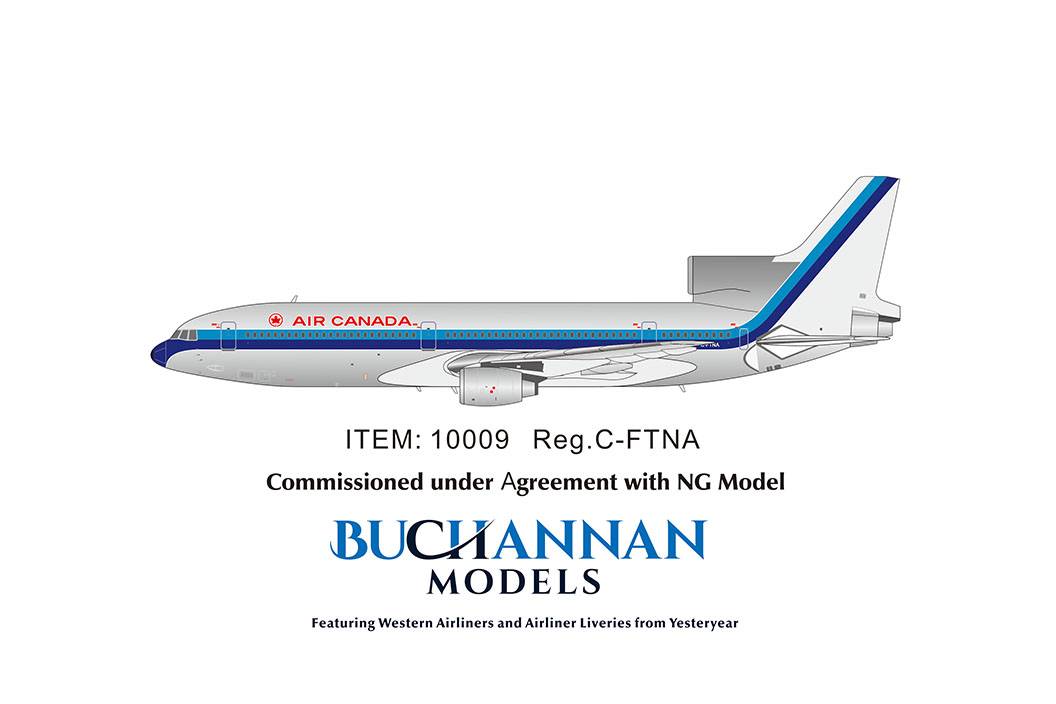 Buchannan Models 1:400 Air Canada Lockheed L-1011-1 10009 | MADb